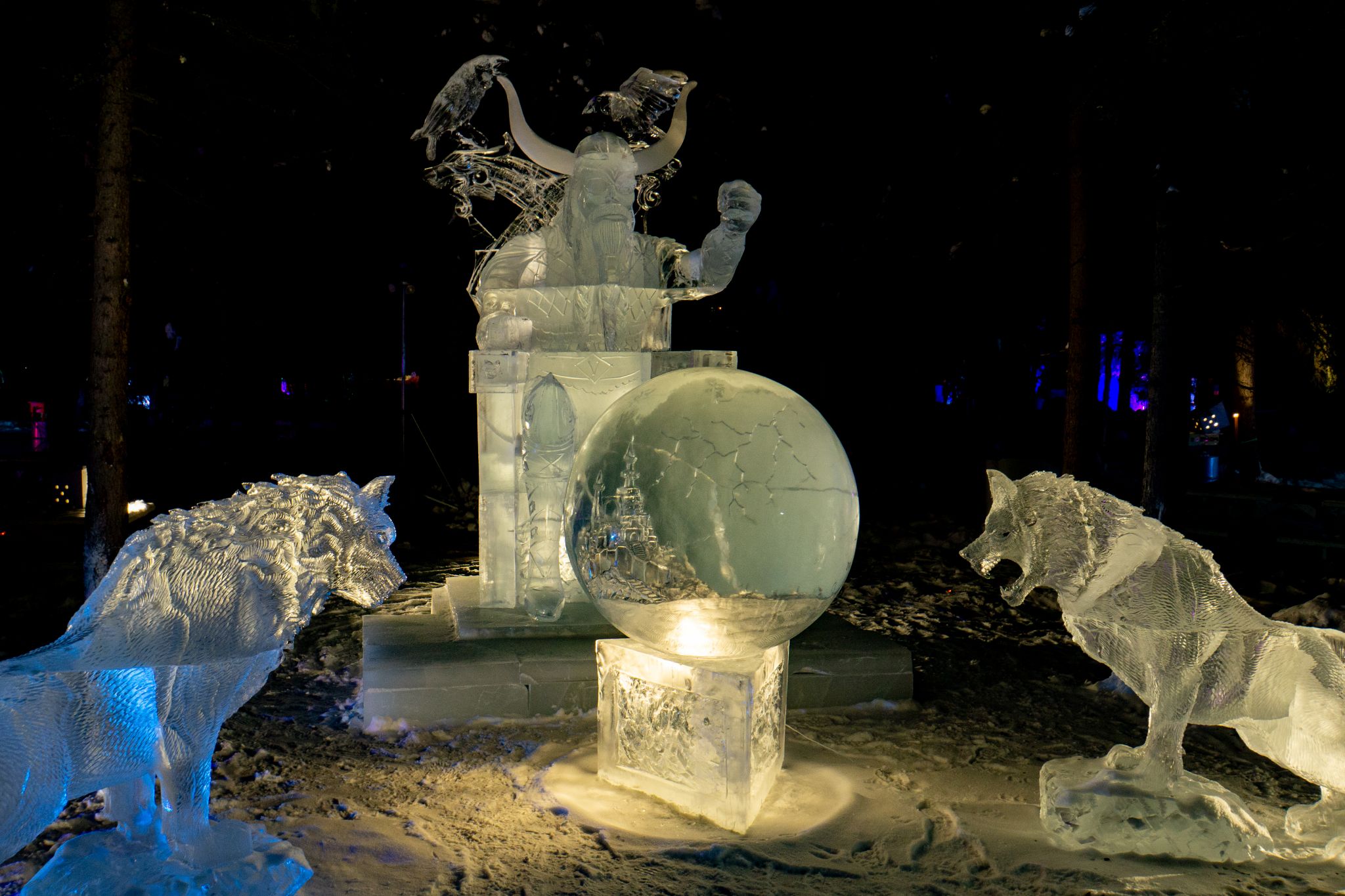 San Antonio ice sculptor took the silver medal in worldwide competition