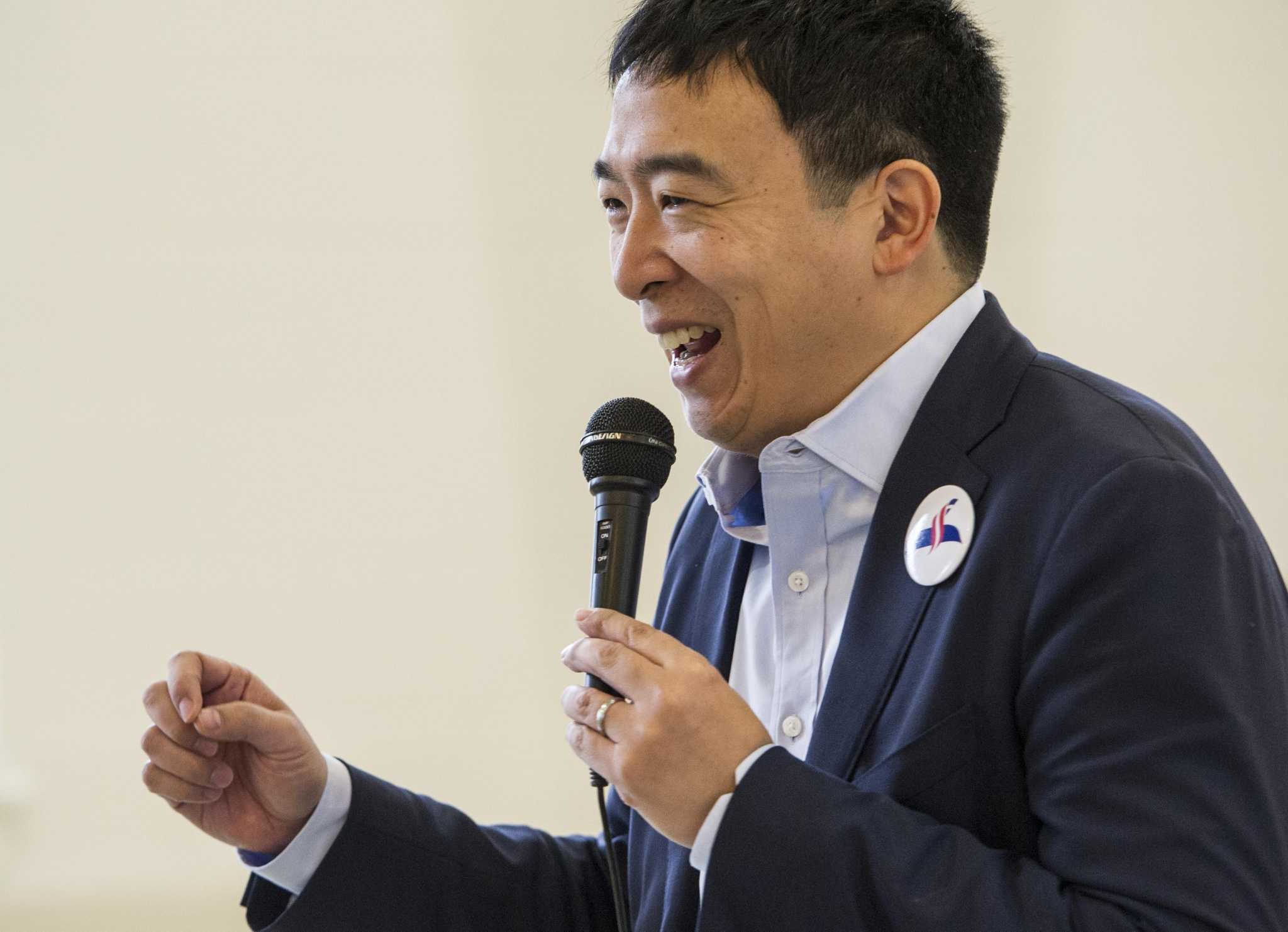Grieder: Entrepreneur Andrew Yang will bring a worthwhile perspective ...