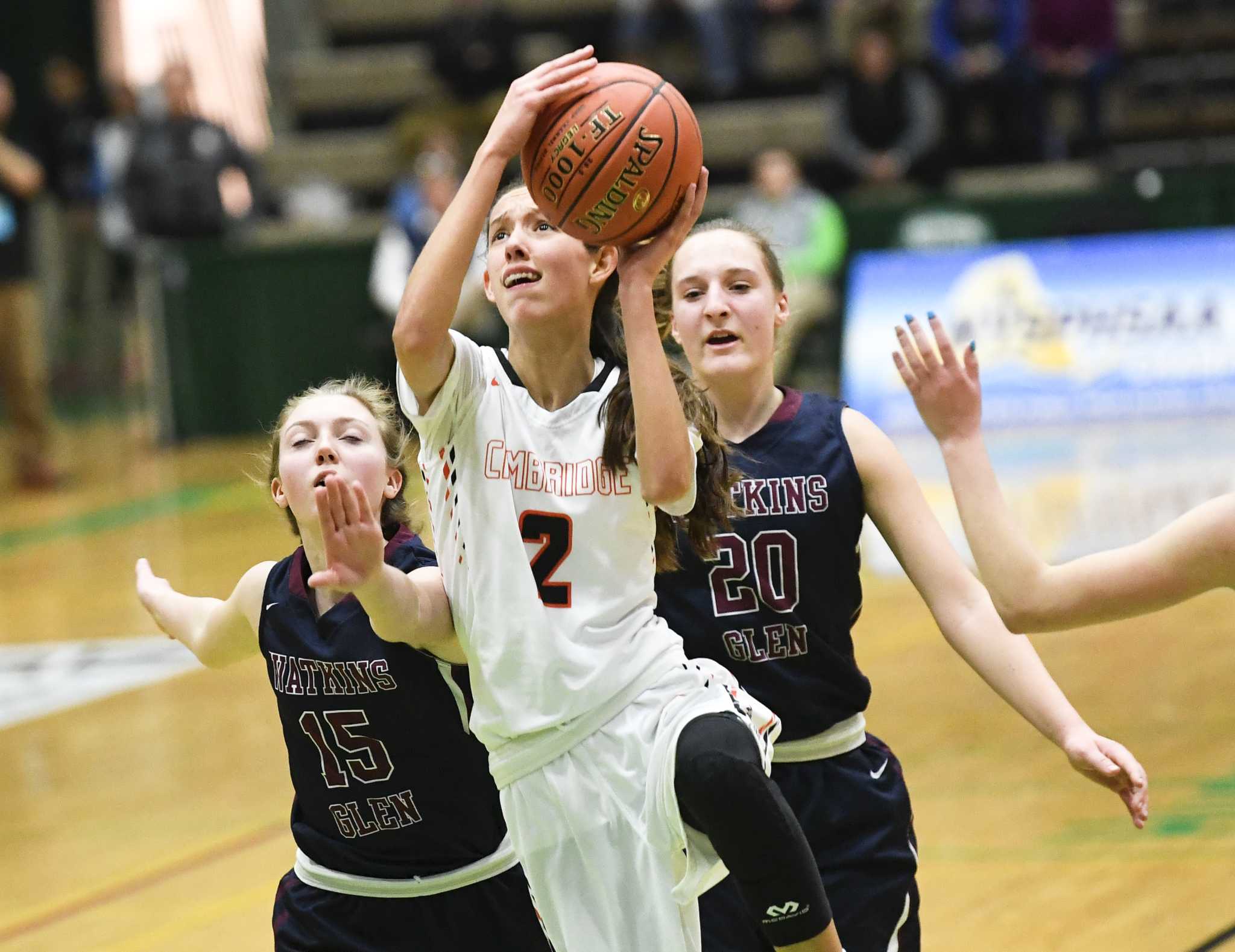 Cambridge girls wins school's first basketball state title