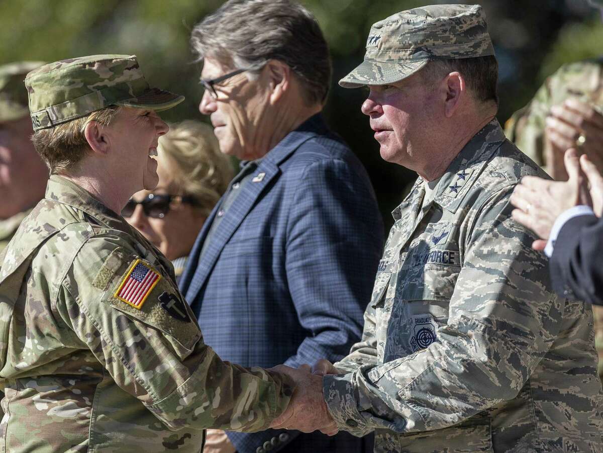 First woman to head Texas National Guard had a hero — her mom