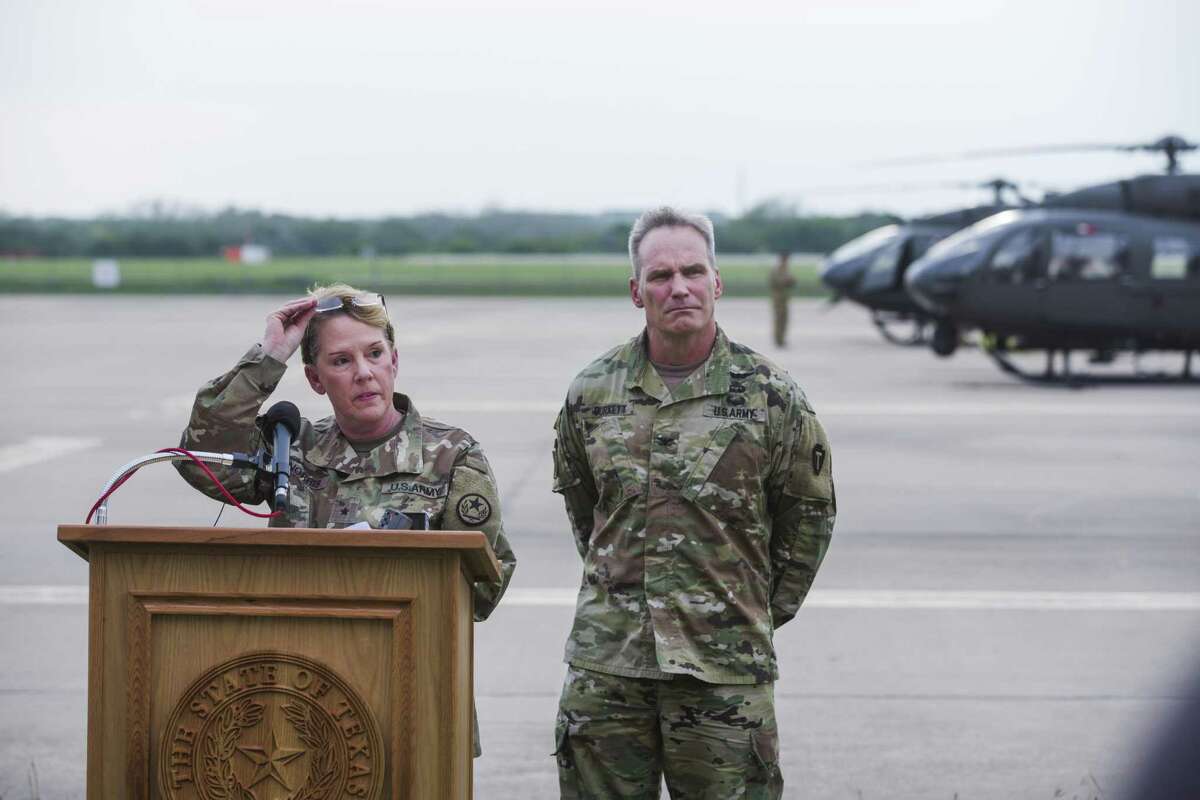 First woman to head Texas National Guard had a hero — her mom
