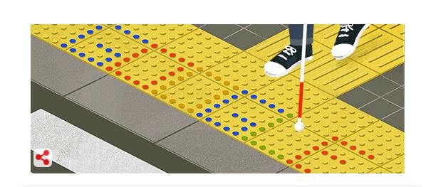 Feel where you're walking: Tenji blocks recognized in Monday's Google ...
