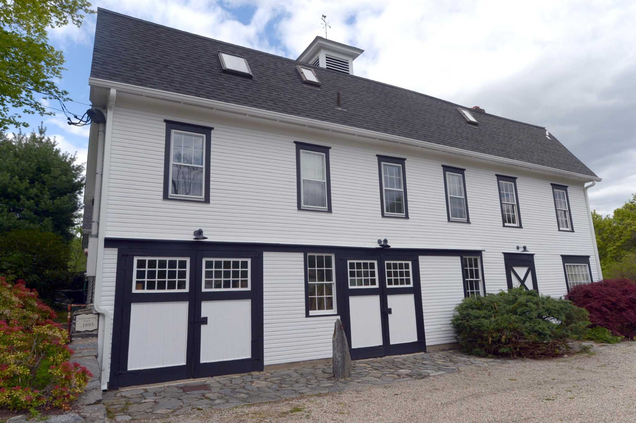 Inside a big white barn, browngrotta arts is an international showcase