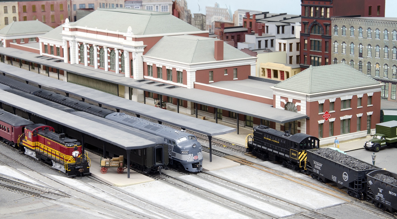 Massive model railroad is on the move