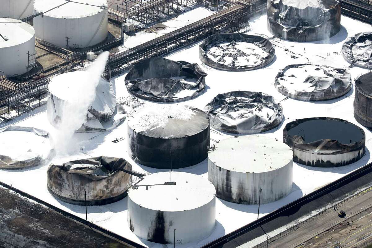 Investigation set to begin amid smoldering Deer Park chemical tanks