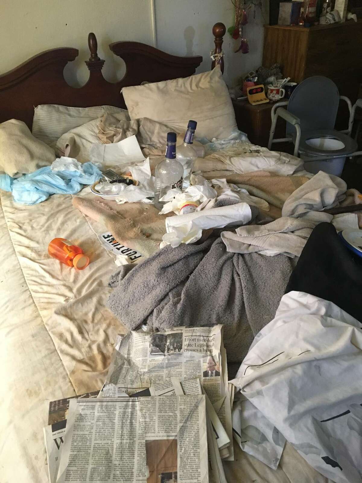 Photos show California home where man, 96, was found living with ...