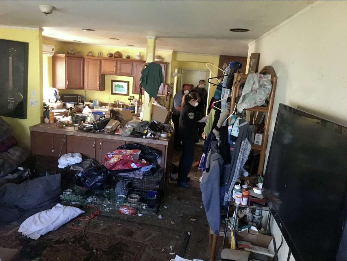 Photos show California home where man, 96, was found living with ...