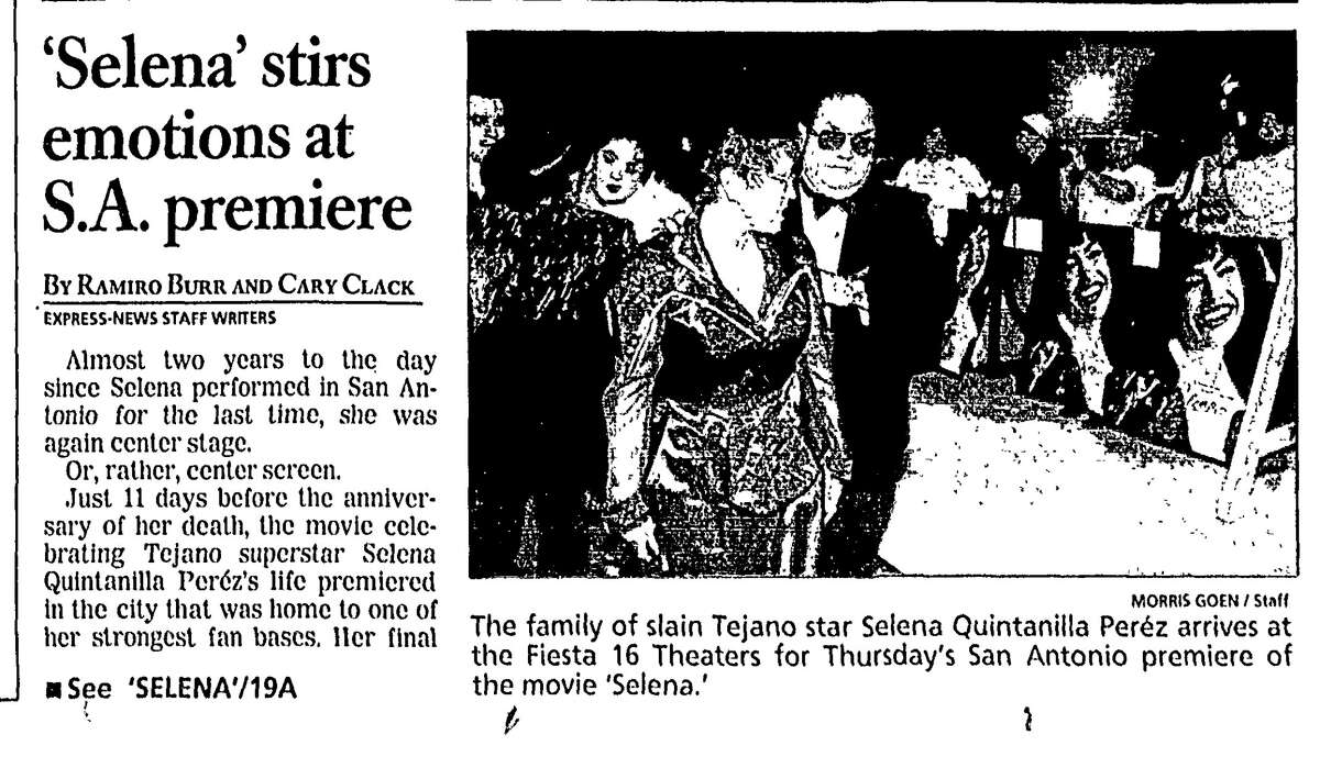 The 'Selena' movie cast, then and now