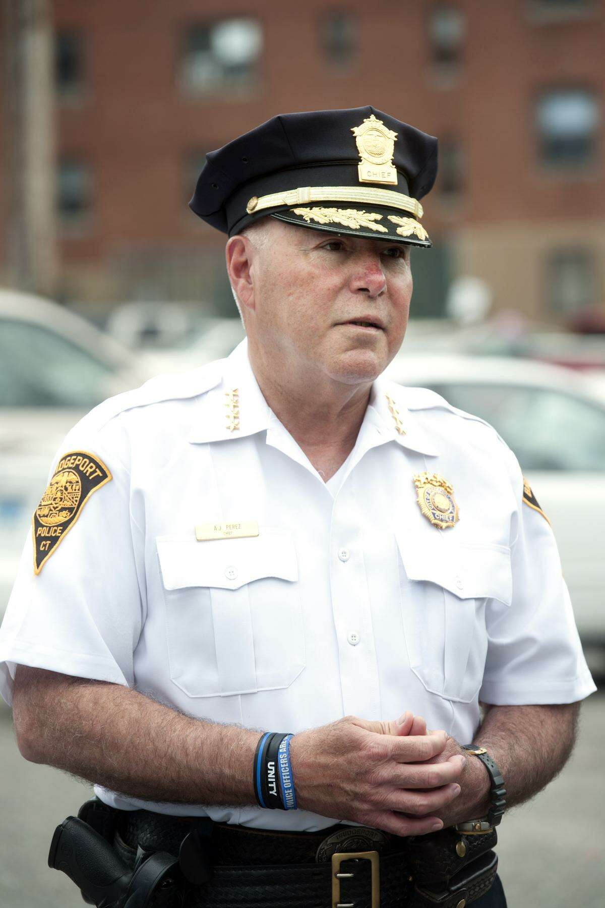 Bridgeport chief says he regrets video response to questions about ...