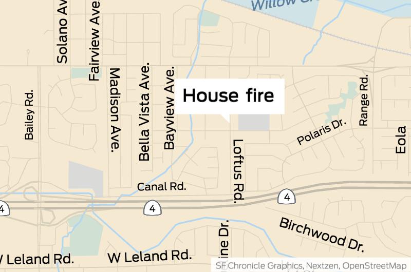 Man dies in Bay Point home fire; woman escapes via broken window