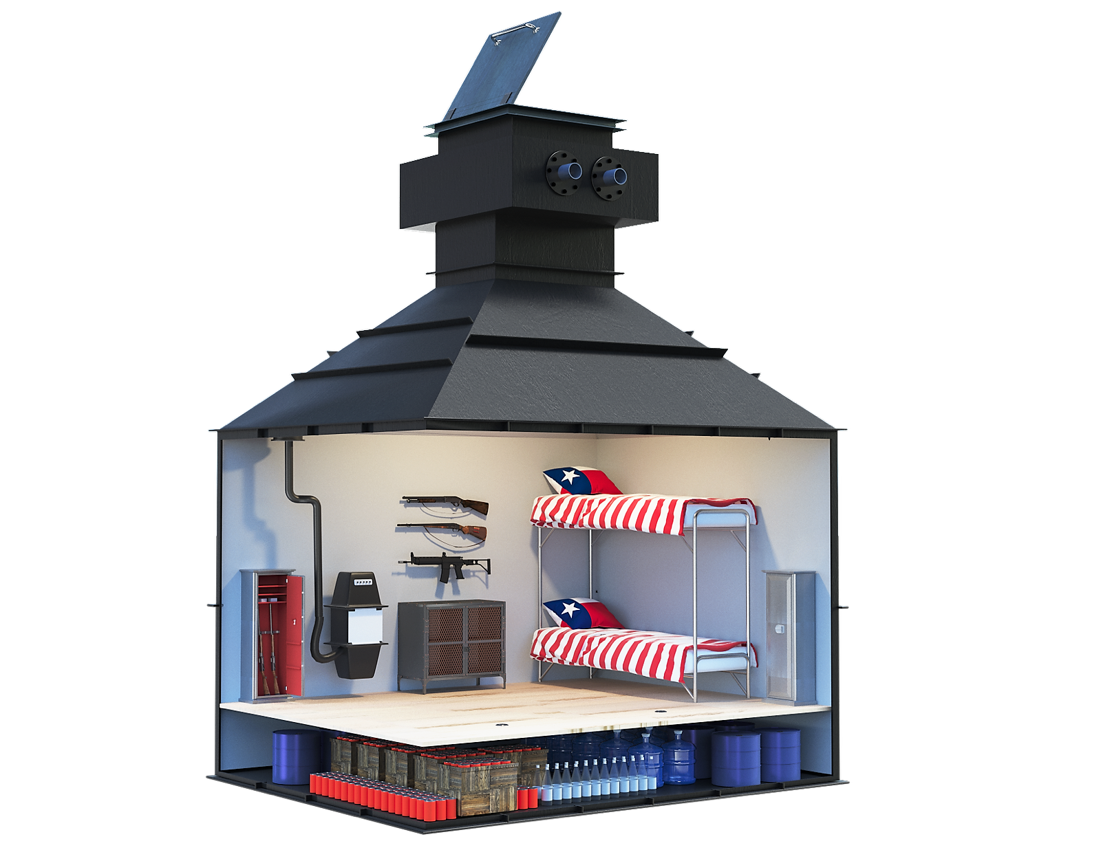 Texas native looks to expand booming panic room industry