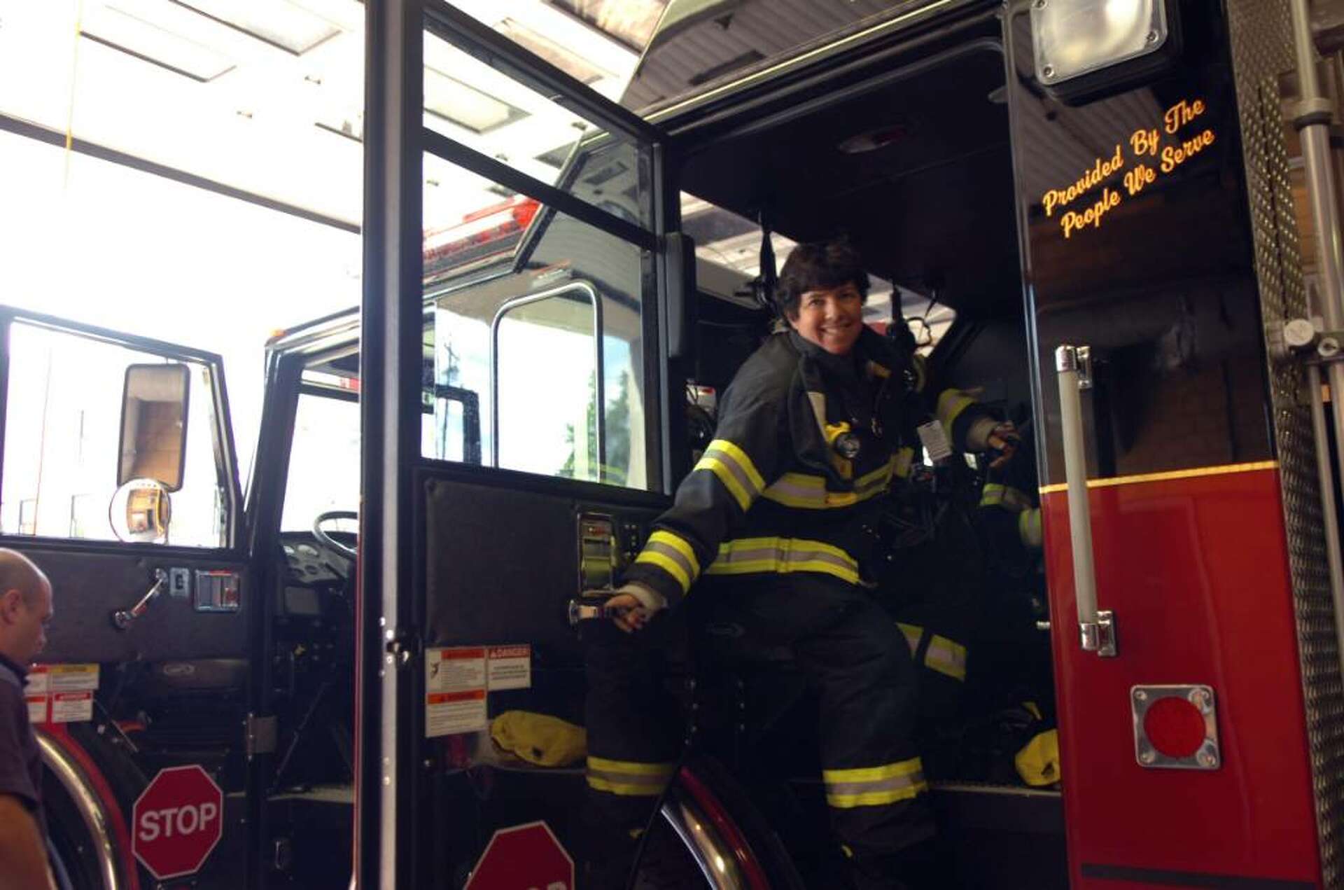 Blazing a trail: Town's sole female firefighter hopes for successors