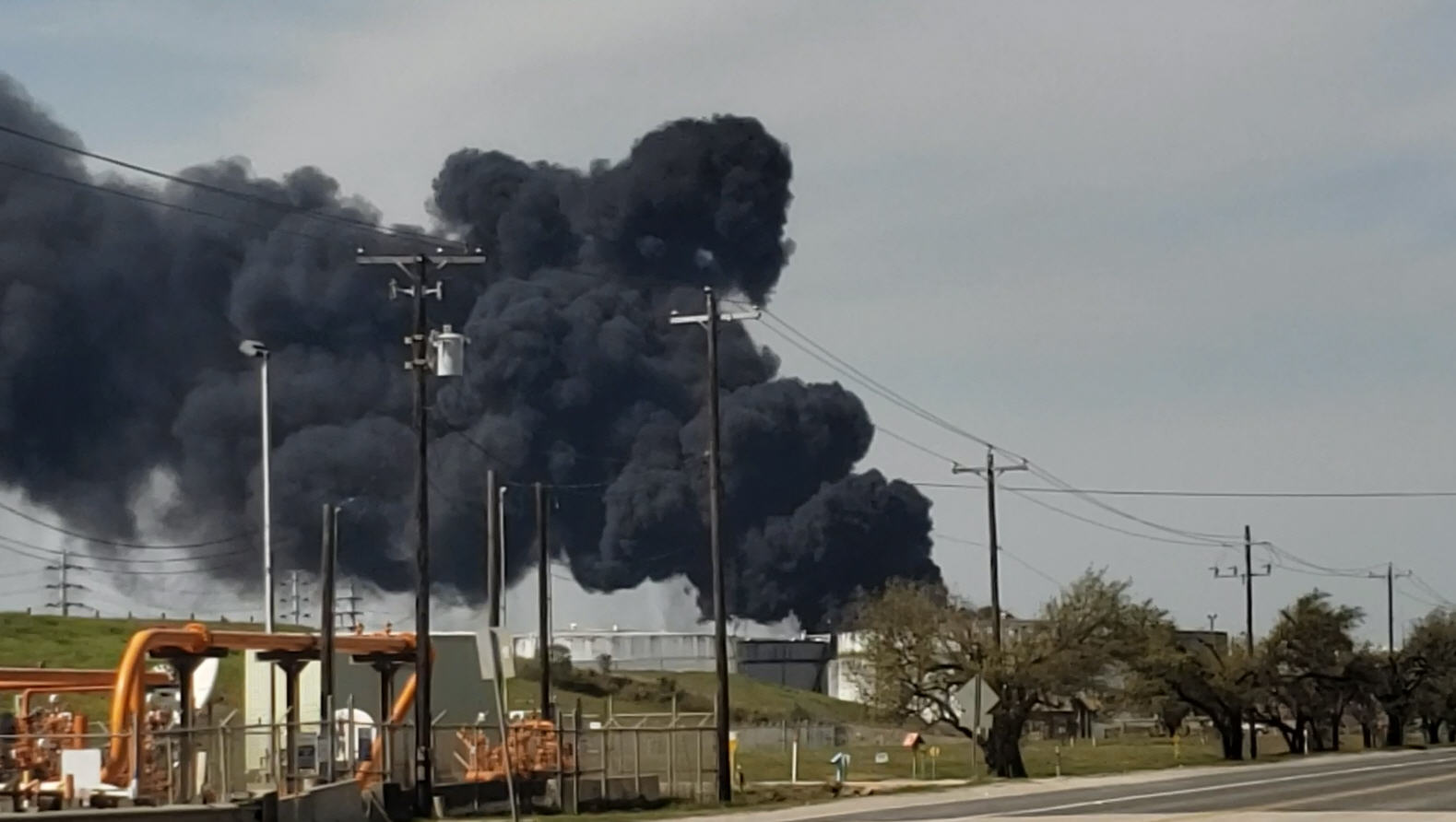 Latest fire contained at charred Deer Park plant