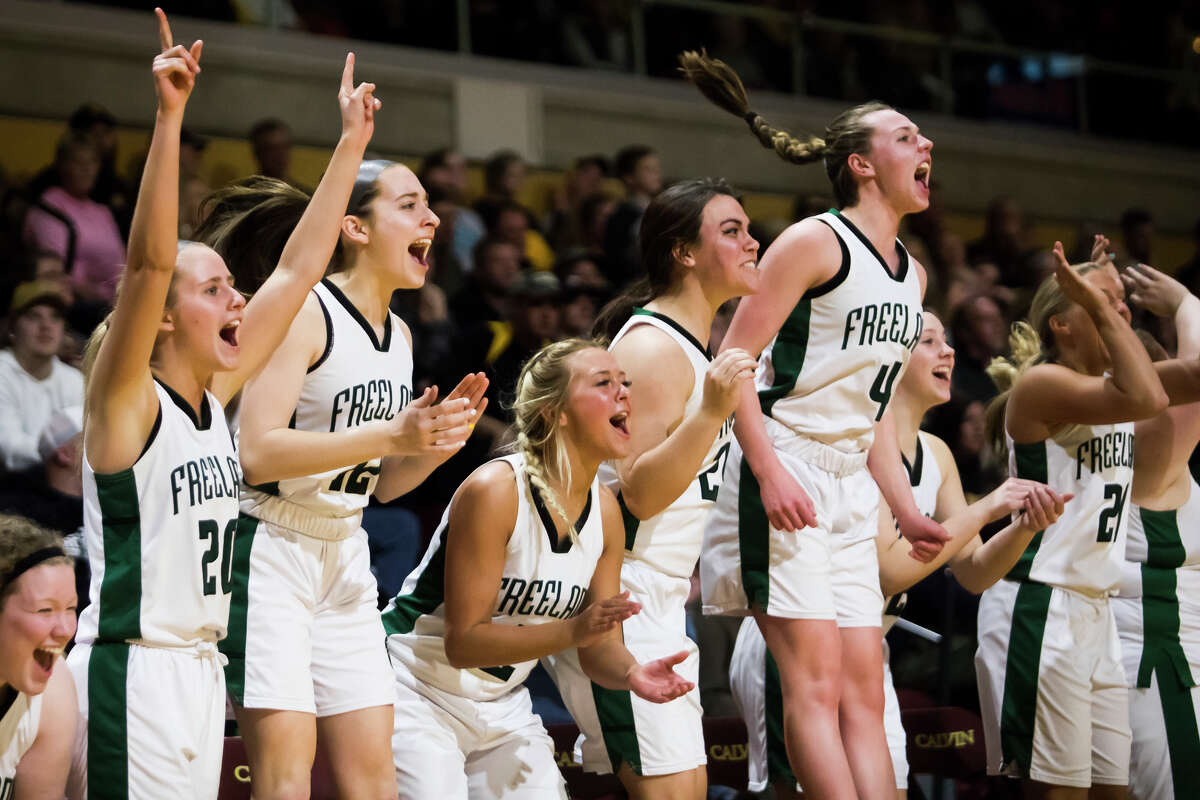 Freeland defeats Hamilton 71-66 in state semifinals - March 22, 2019