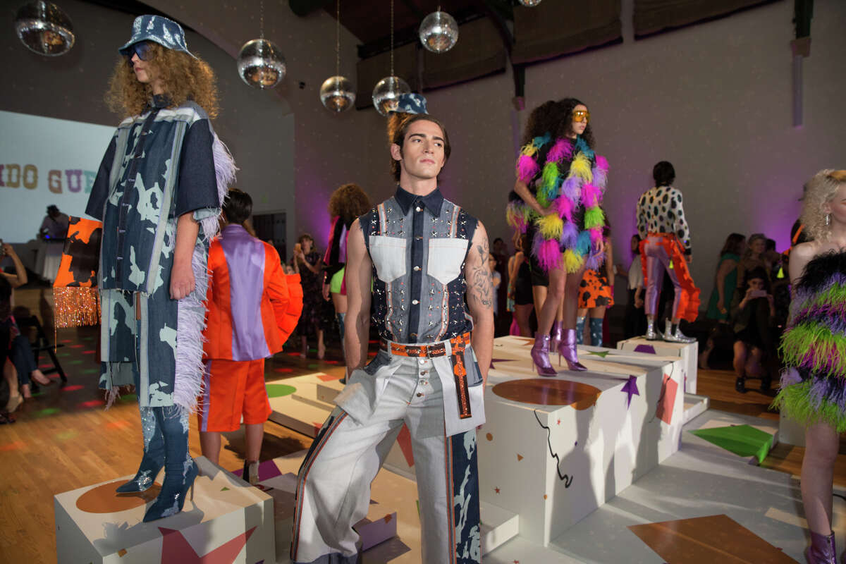 Photos: Models take the runway to show off Mondo Guerra's newest collection