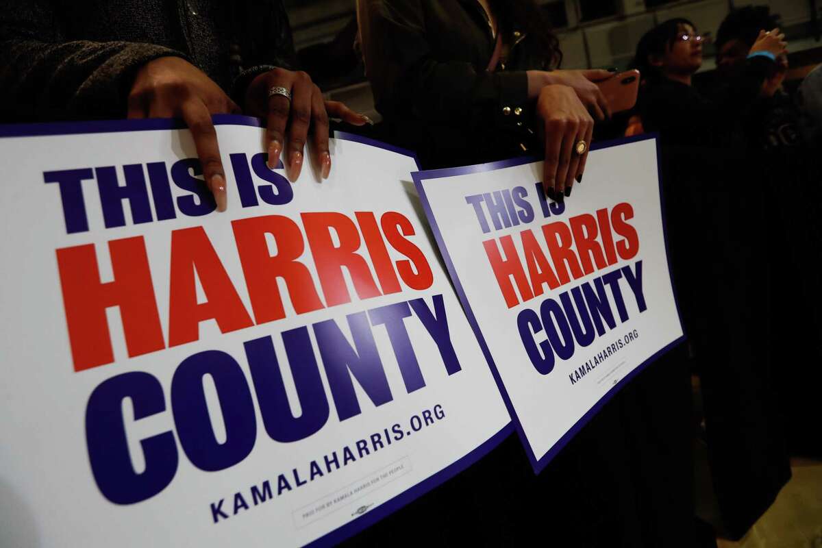 At Kamala Harris’ Houston rally, former Beto O’Rourke supporters weigh ...