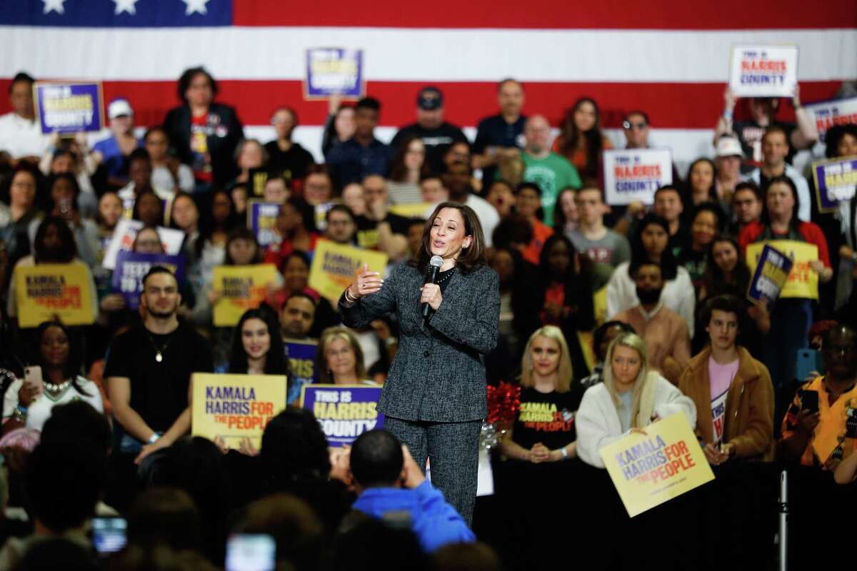 At Kamala Harris’ Houston rally, former Beto O’Rourke supporters weigh ...