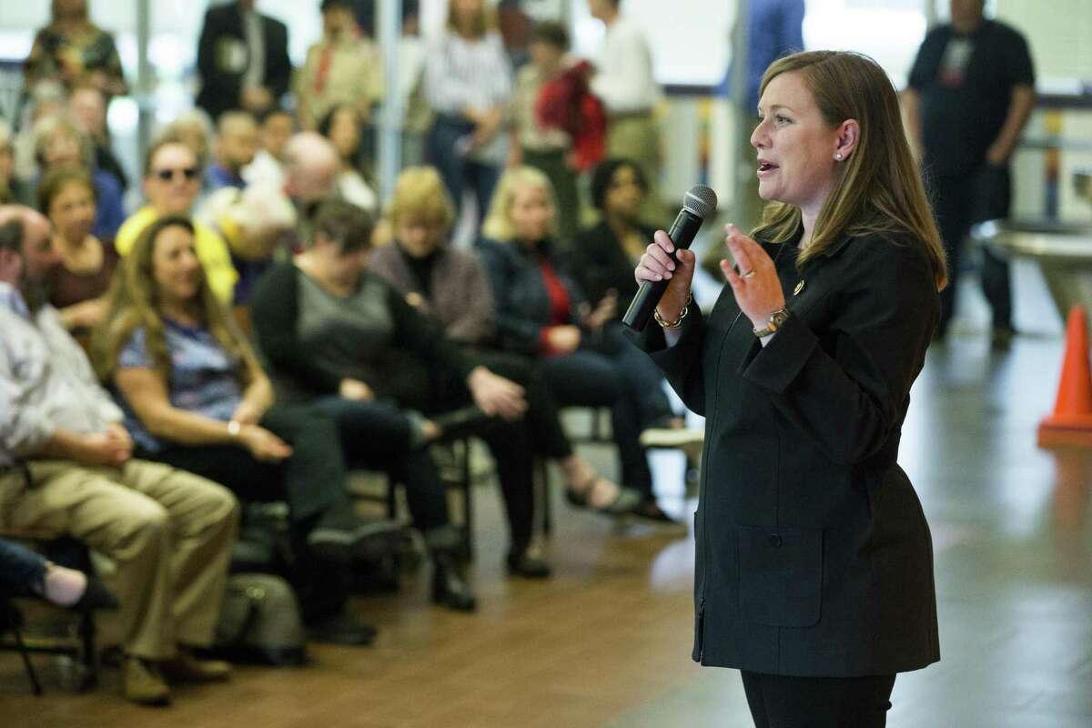 Rep. Lizzie Fletcher confronts Green New Deal, border security, Mueller ...