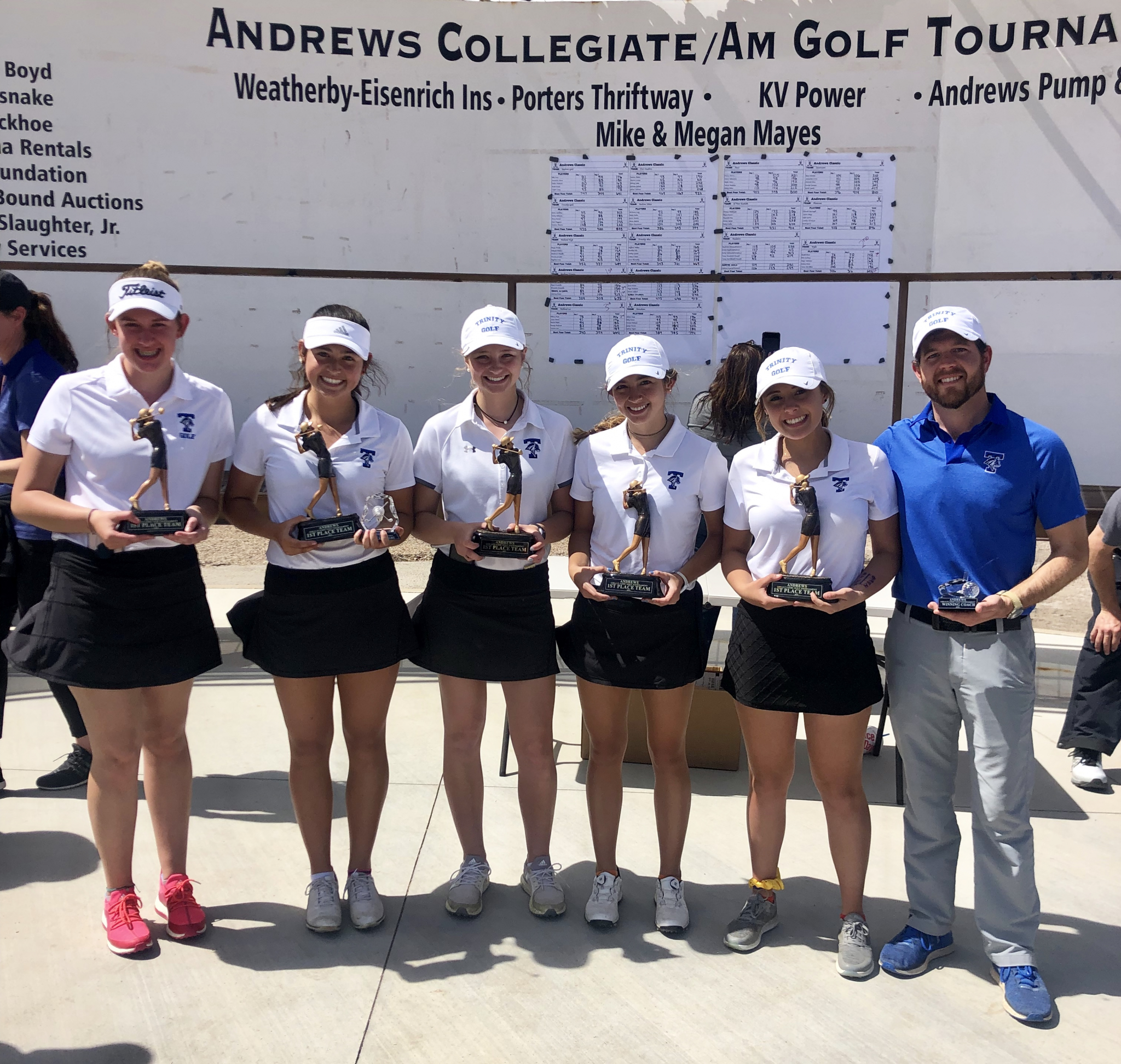 TAPPS GOLF: Trinity girls take 110-stroke lead at state tourney