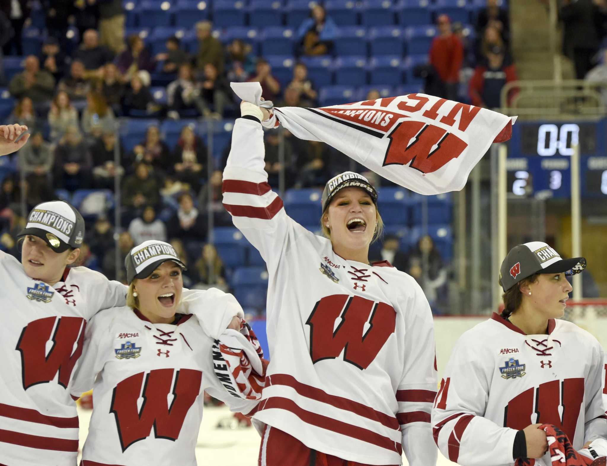 A great day for hockey at Quinnipiac as Wisconsin wins the NCAA women’s ...