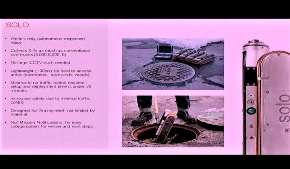 Robots to inspect Midland wastewater pipes