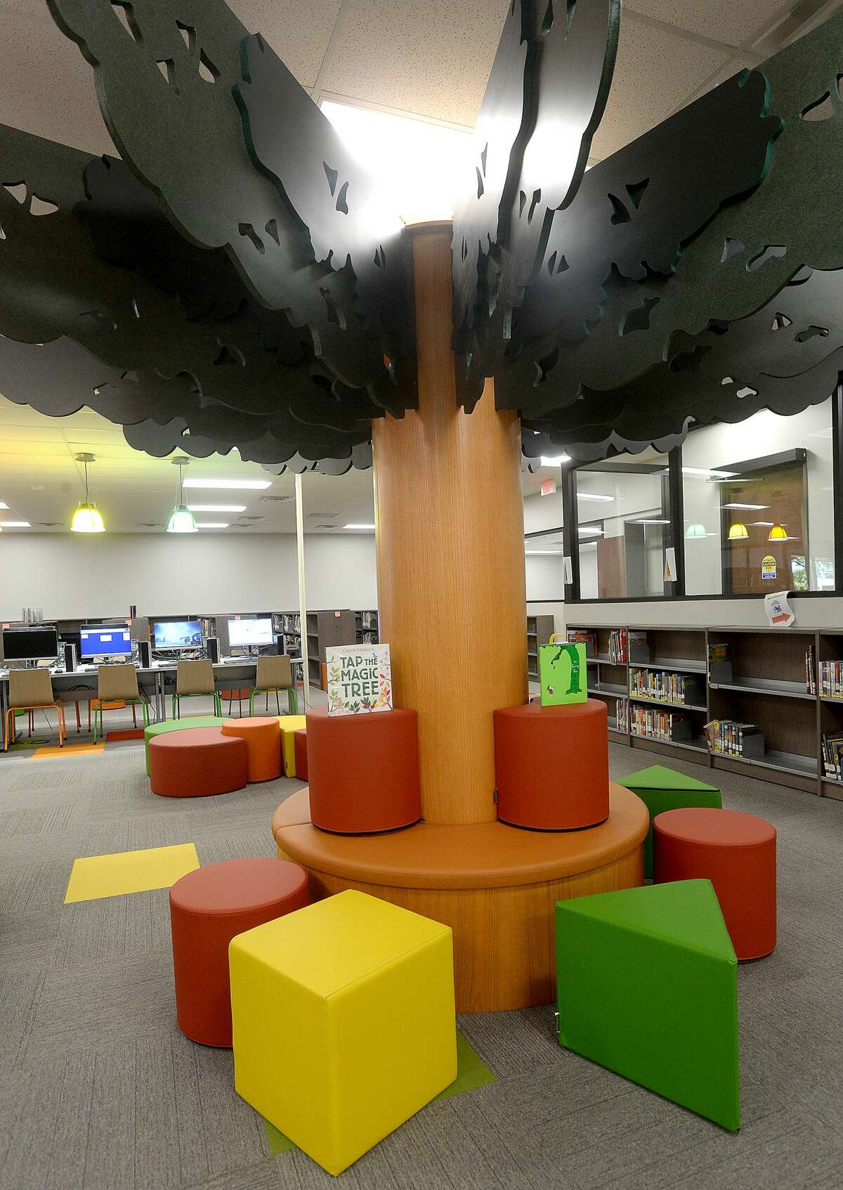 Photos: Port Arthur library reopens after Harvey