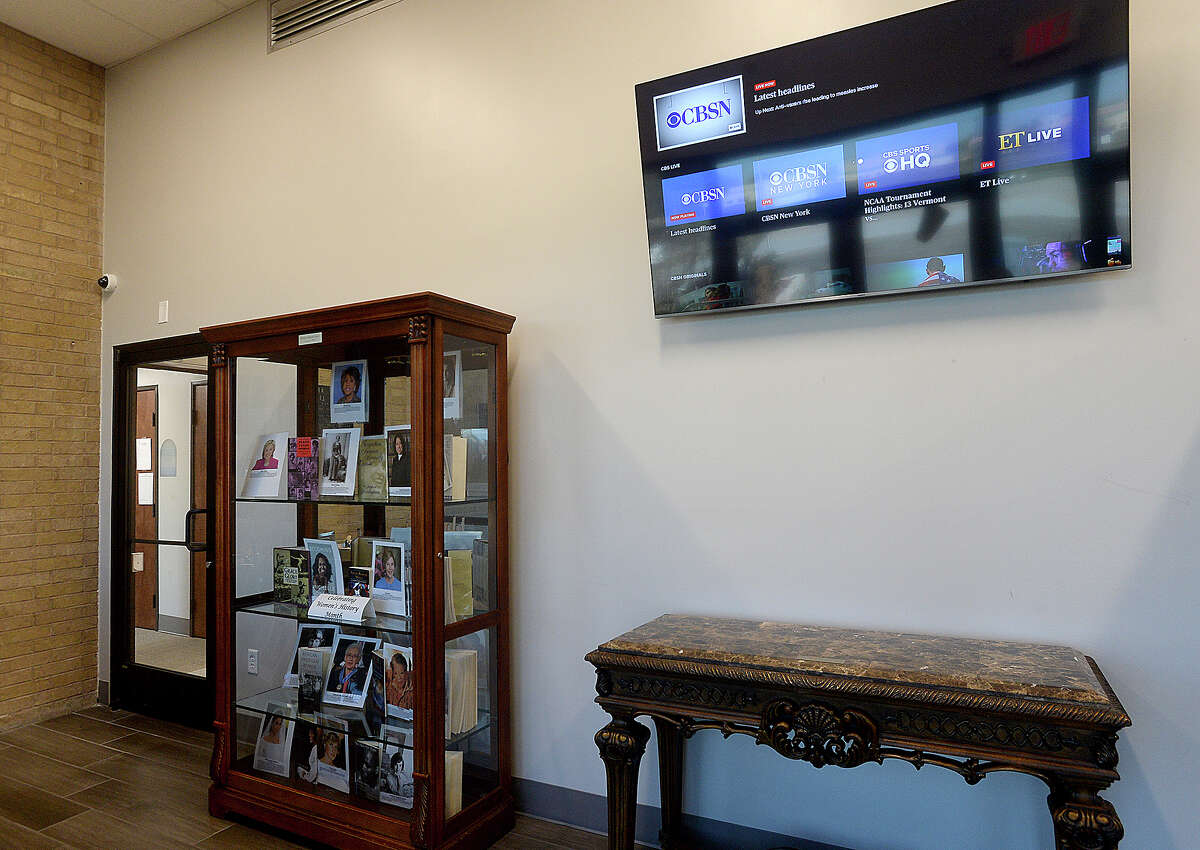 Photos: Port Arthur library reopens after Harvey