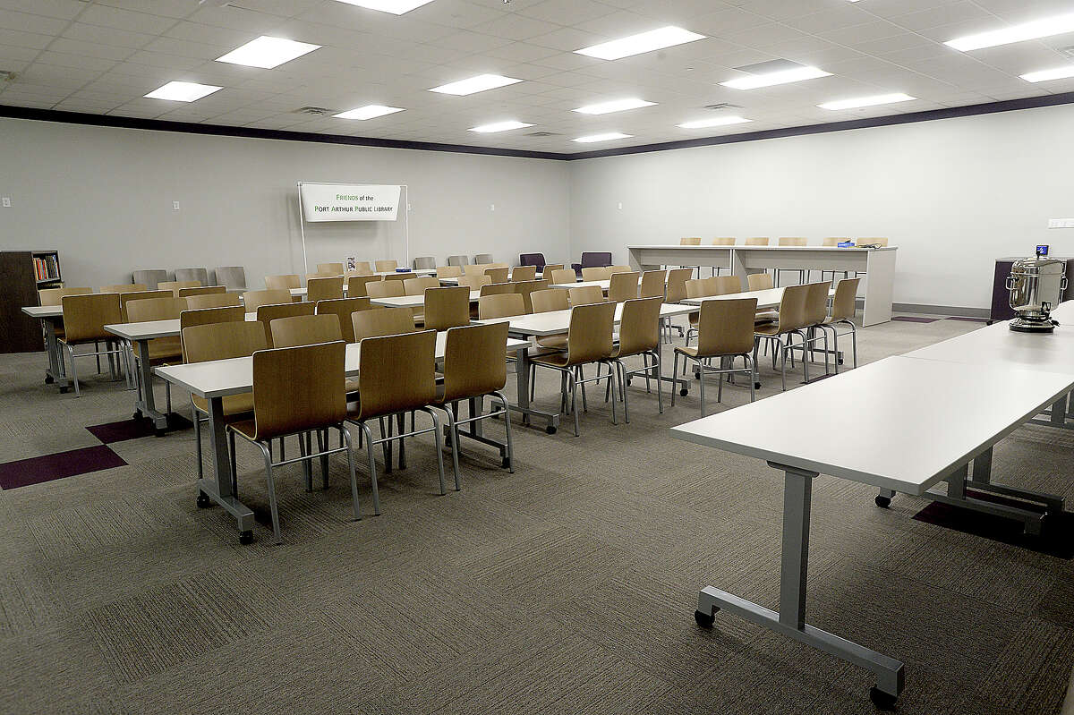 Photos: Port Arthur library reopens after Harvey