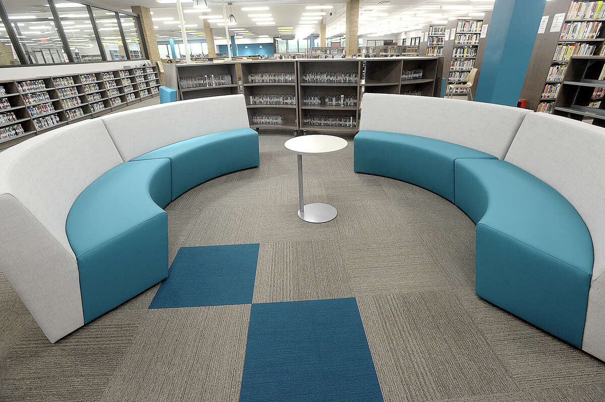 Photos: Port Arthur library reopens after Harvey