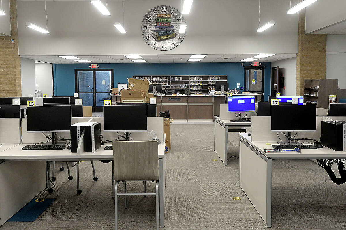 Photos: Port Arthur library reopens after Harvey