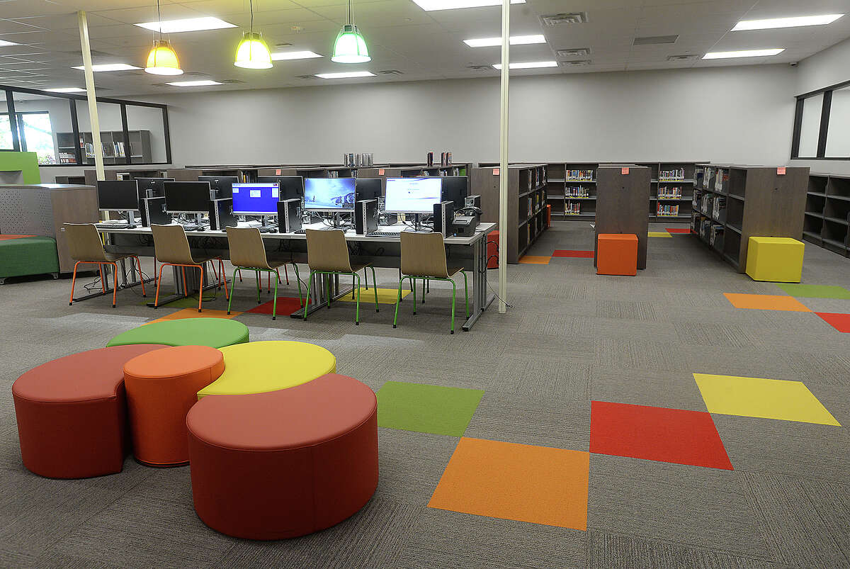 Photos: Port Arthur library reopens after Harvey