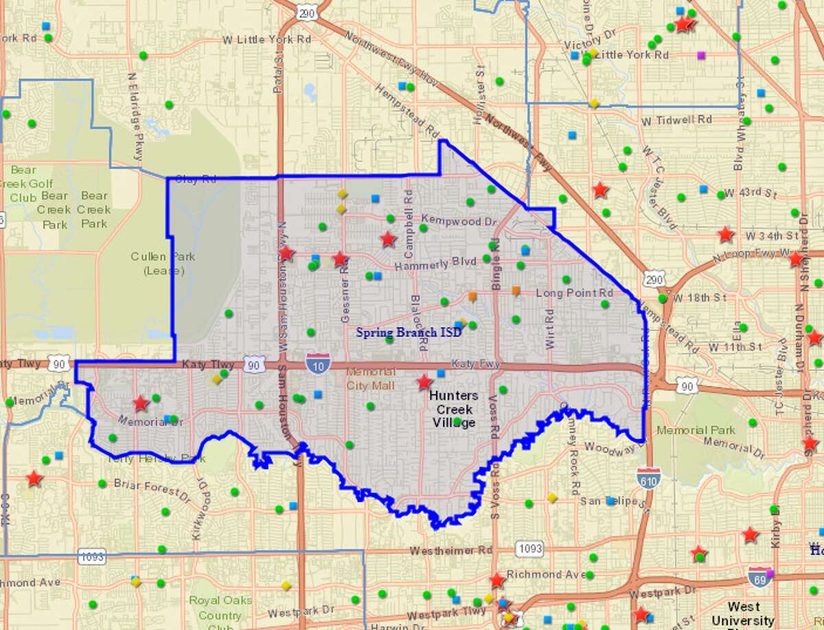 The Harris County school districts with the highest vaccine exemption rates