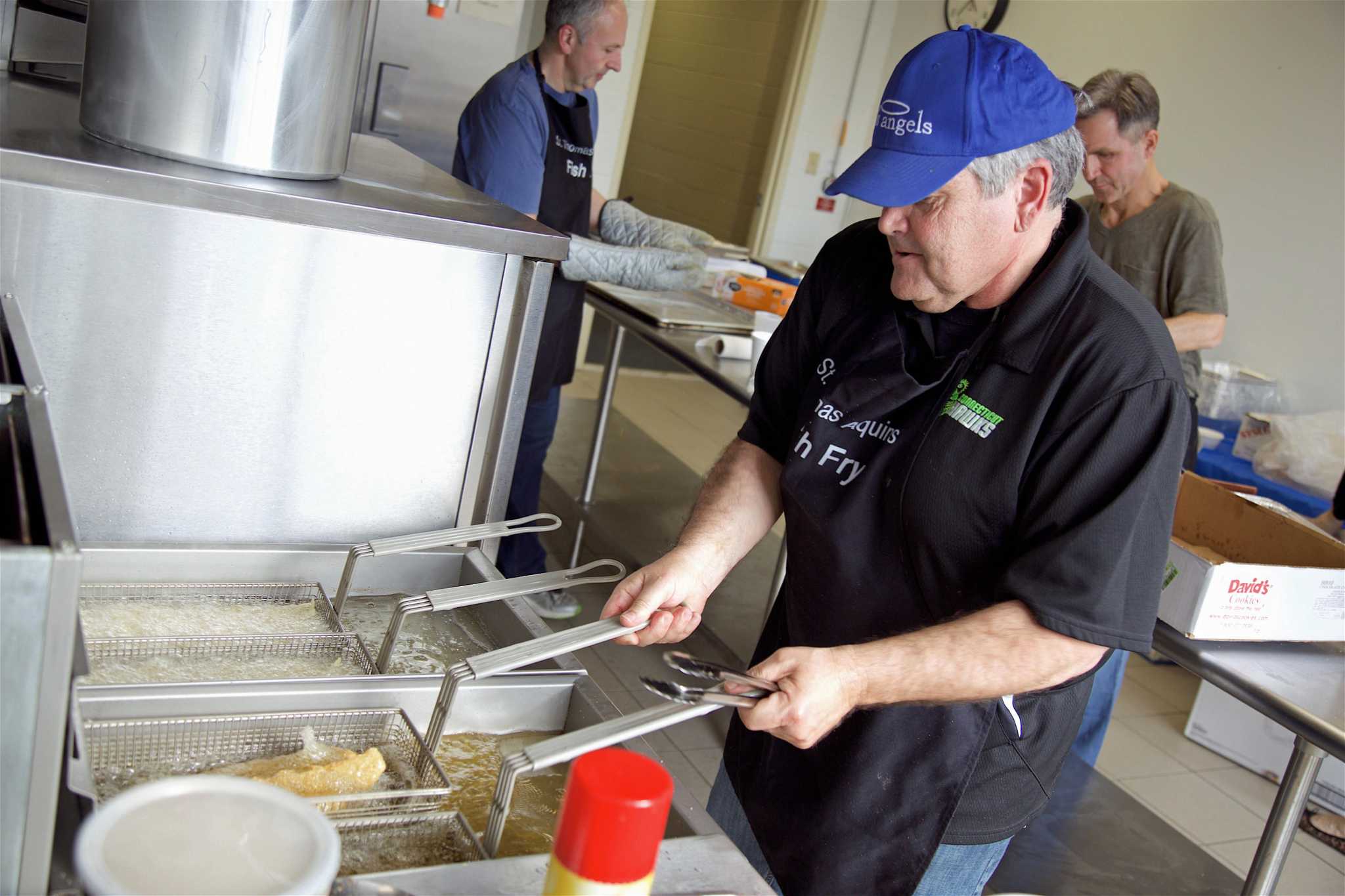 Popular fish fry feeds dozens of families
