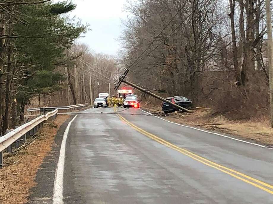 Power restored after Middlefield crash snaps telephone pole - The ... Power restored after Middlefield crash snaps telephone pole - The ...