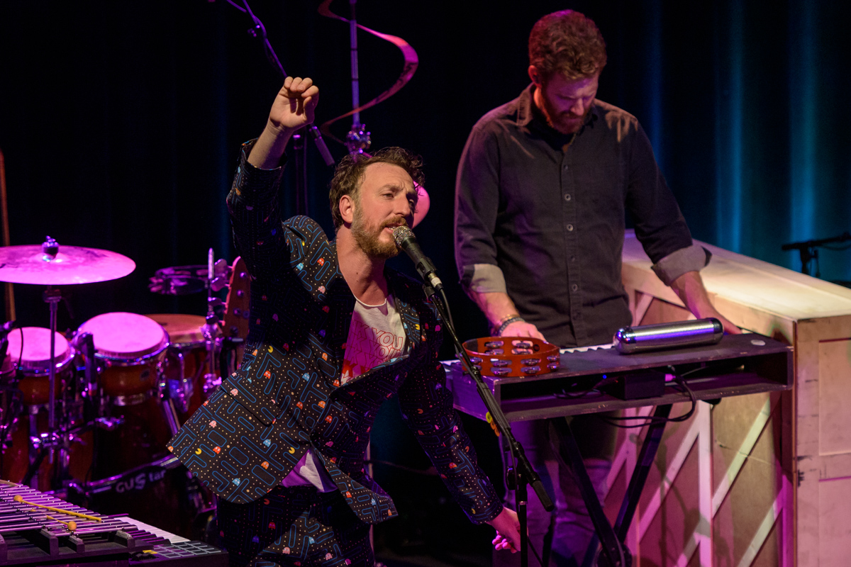 Guster shows Houston some love. (Take that Dallas!)