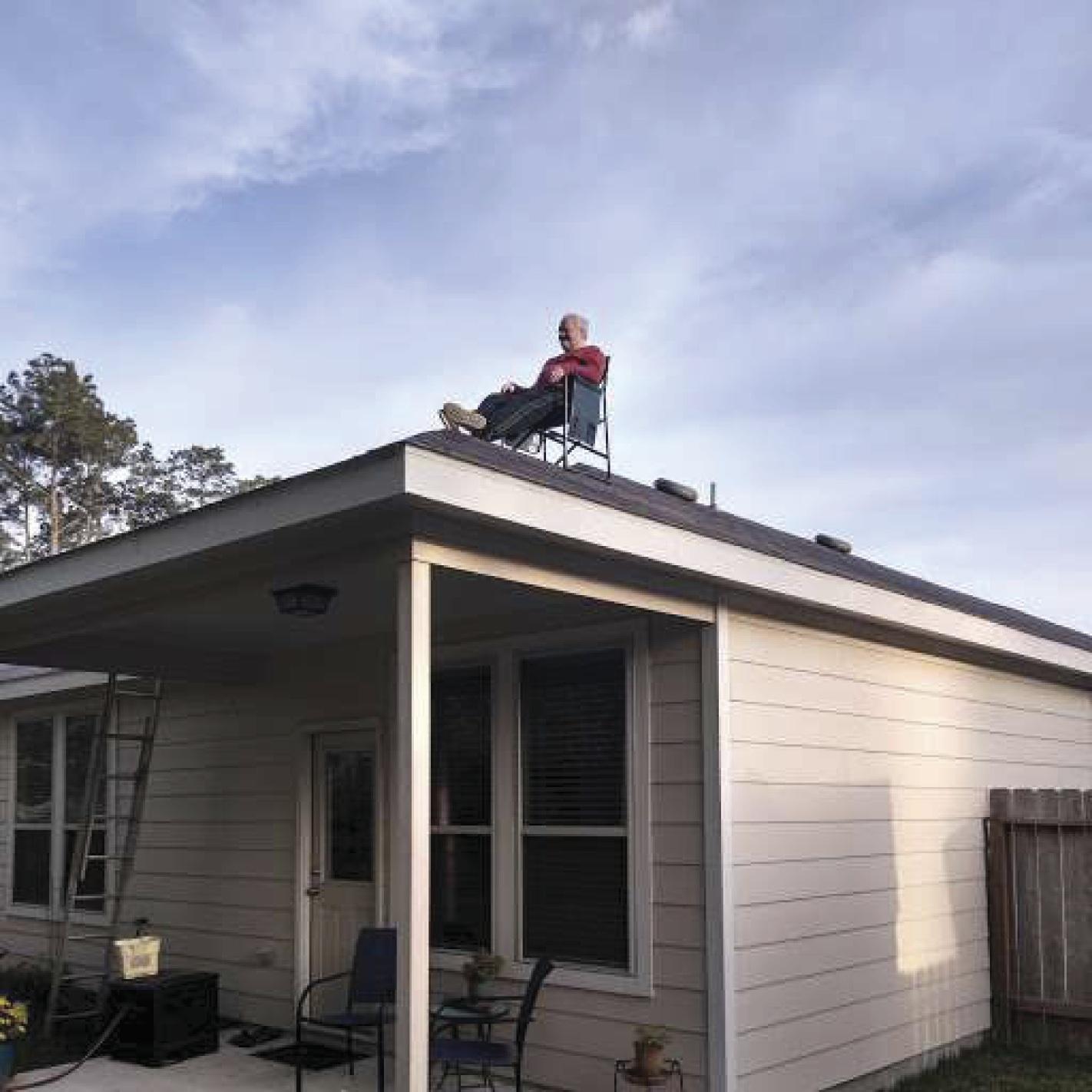 Mark Hayter: Back to the roof, which is now a pyramid
