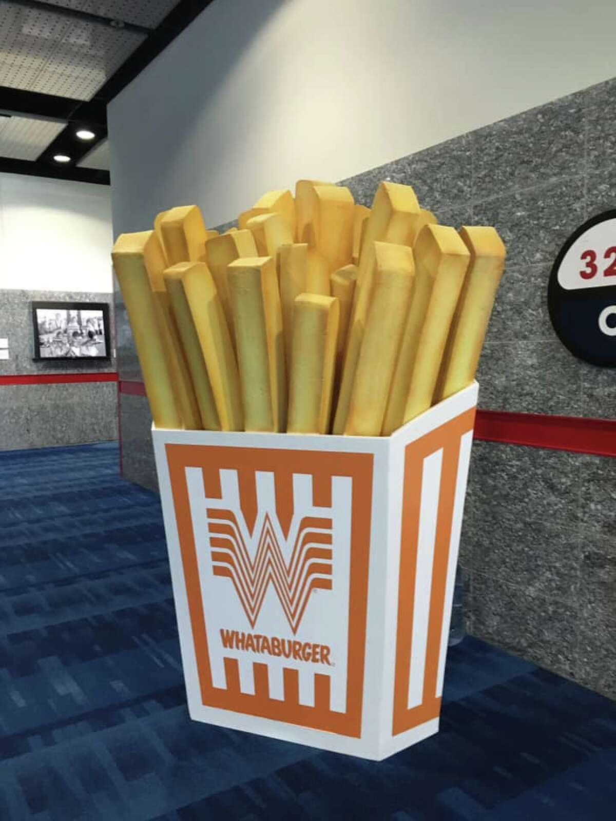 WhataGames features over-sized fries and giant ketchup packets ...
