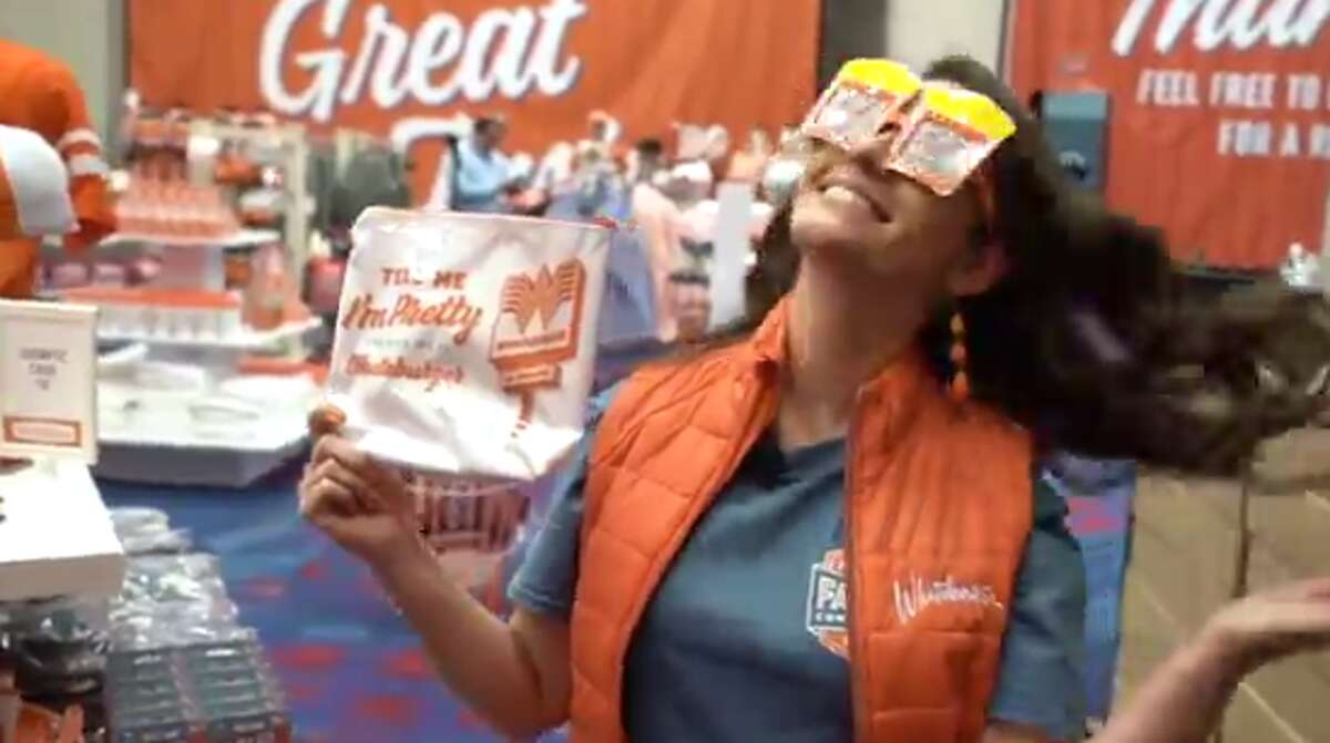 Exclusive Whataburger swag unveiled at employee convention in Houston