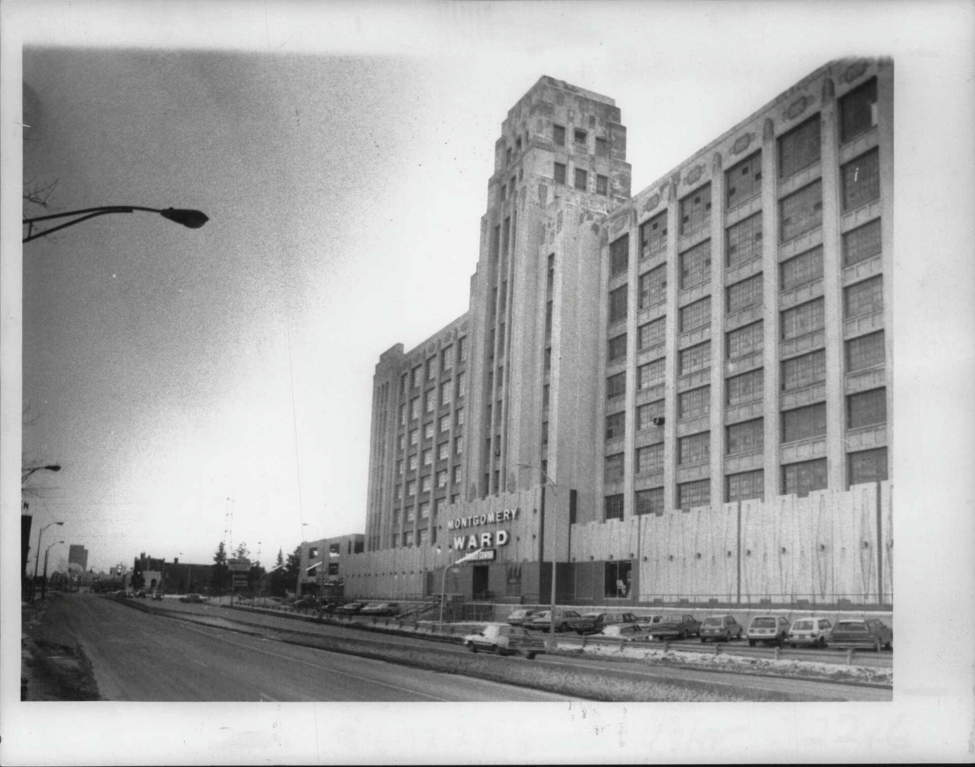 Montgomery Ward's colossal former home in Menands hits auction block
