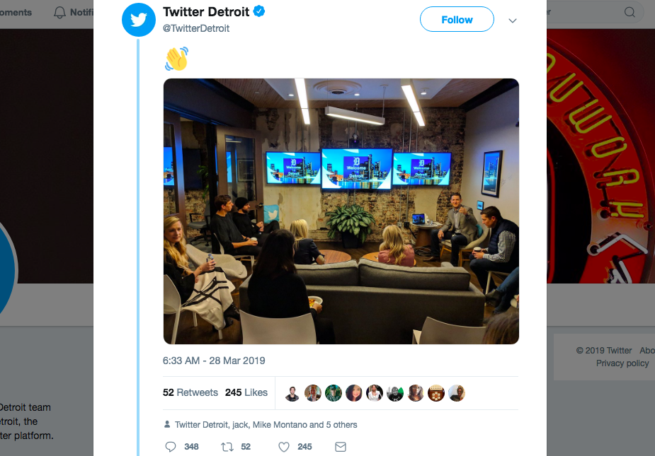Twitter Detroit photo shows lack of diversity in tech, social media says