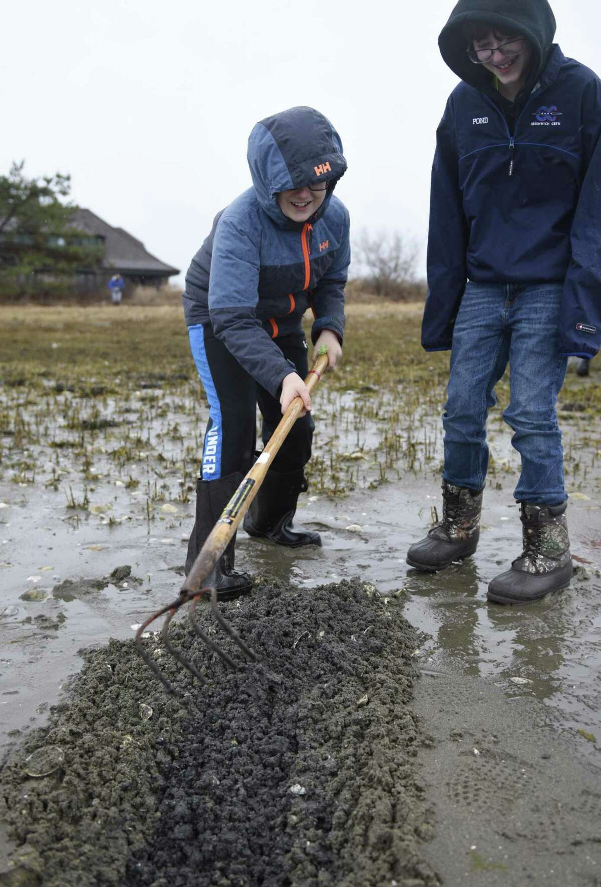 Hands-on shellfishing lesson in Greenwich