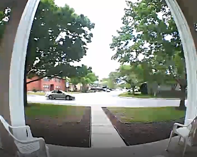 Home surveillance camera captured shooting in Northeast Side neighborhood