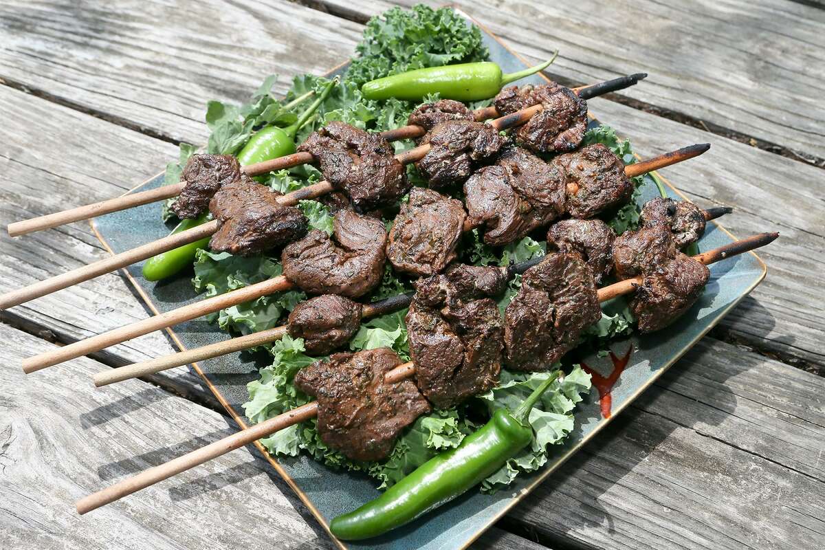 Make NIOSA’s famed anticuchos at home before Fiesta