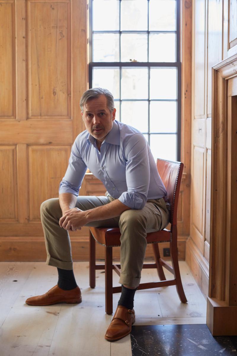 Noted interior designer Steven Gambrel at Greenwich Historical Society ...