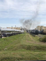 One dead in fire at KMCO chemical plant in Crosby