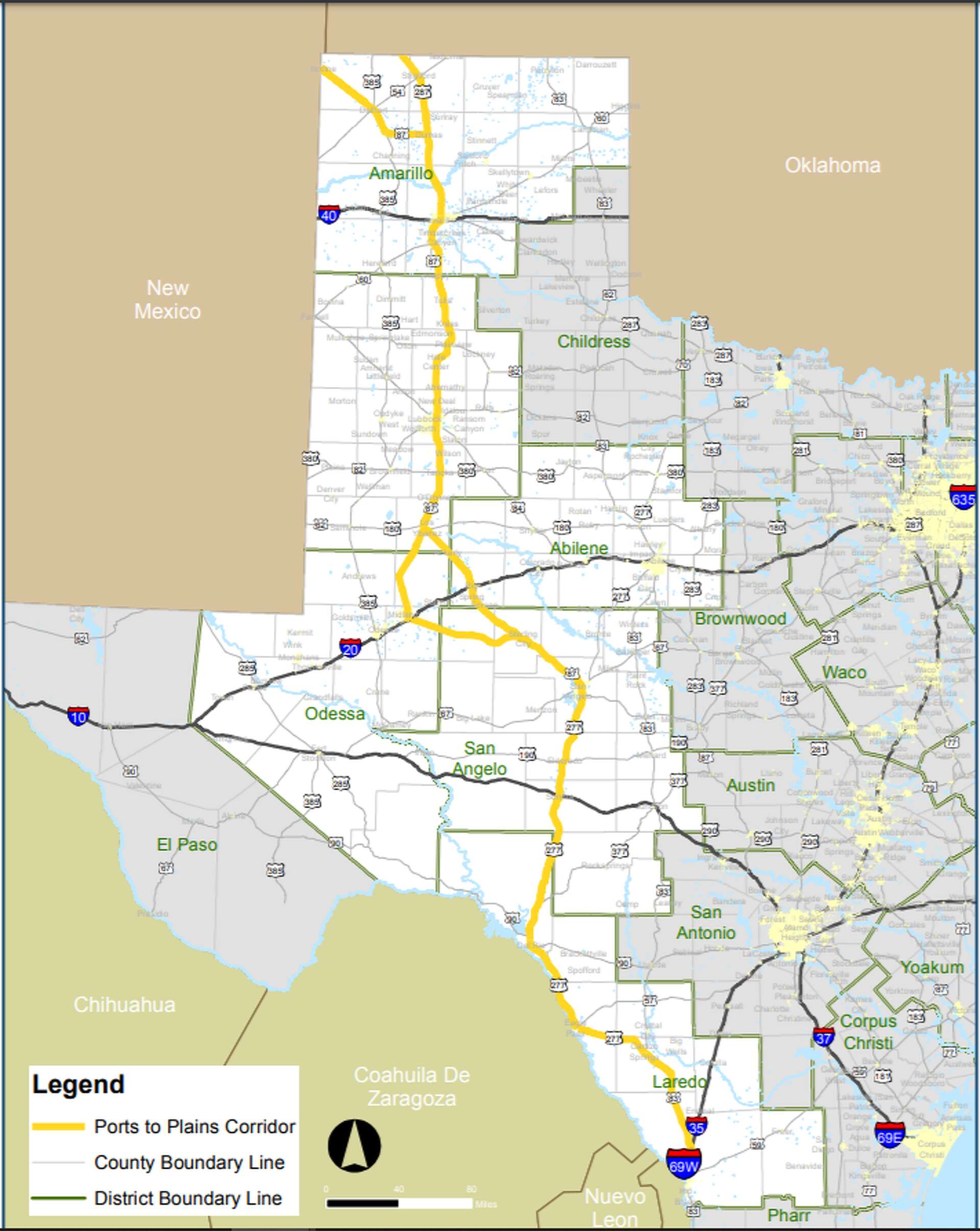 Possible expansion of I-27 could impact Midland