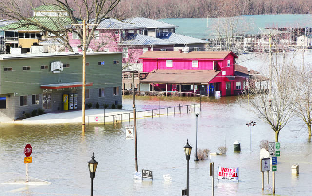 March rainfall in Illinois caused major flooding