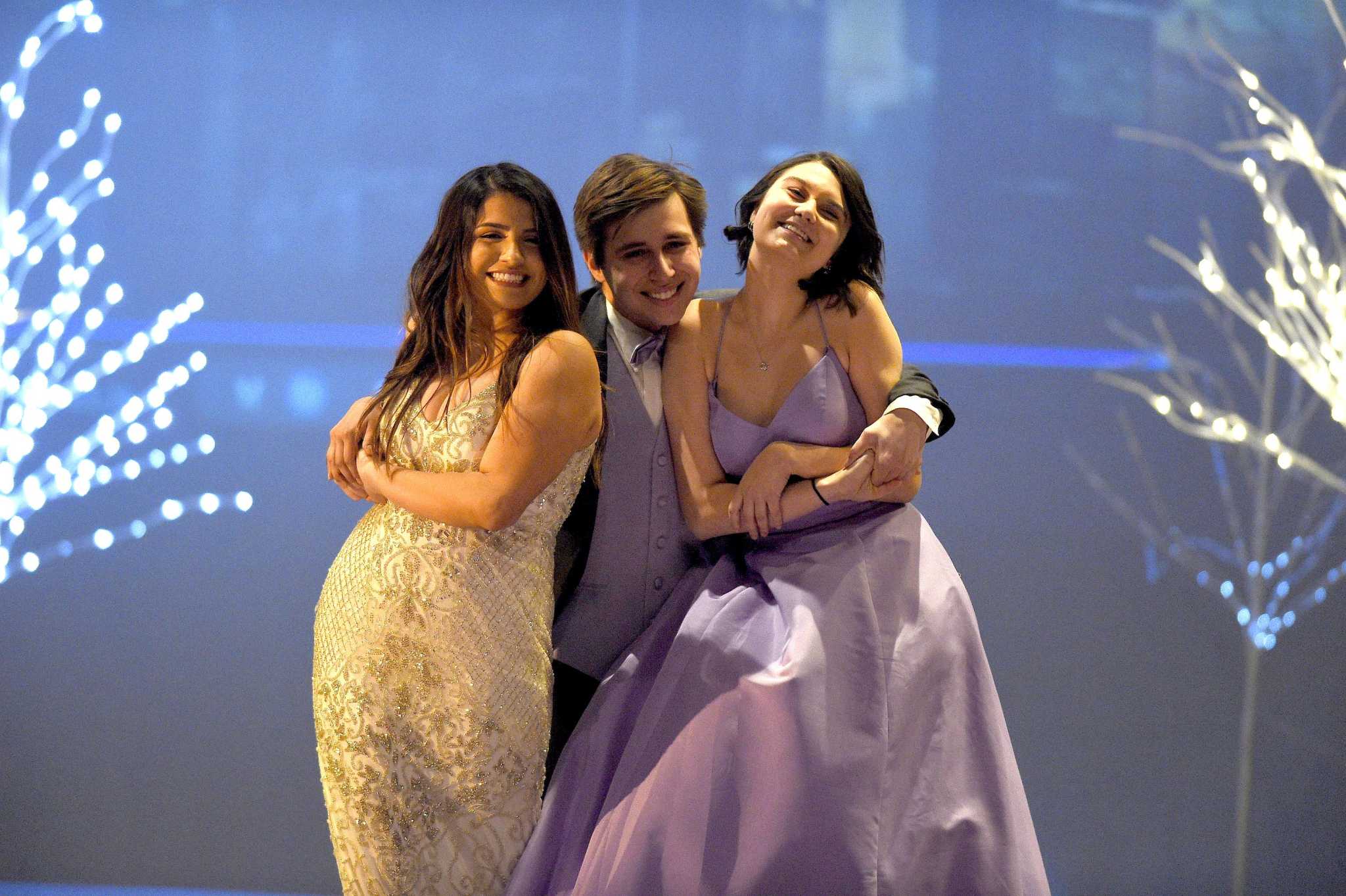 Trinity Catholic students model prom fashions