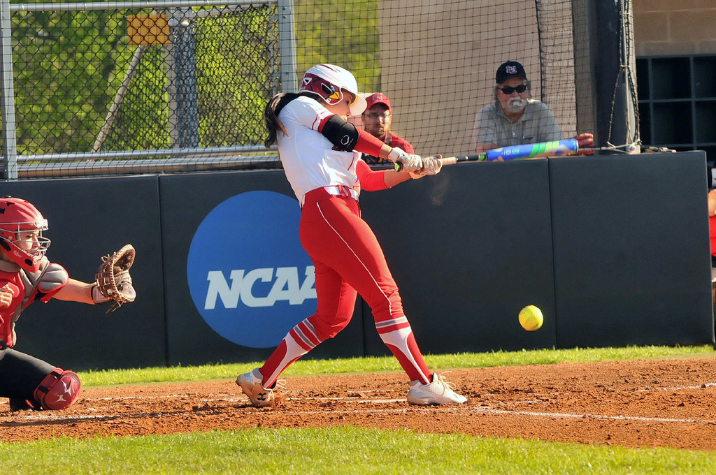 Lamar softball infielder sets school hits record