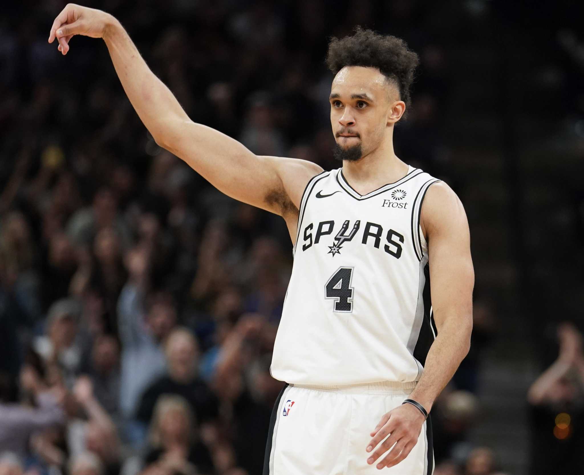 As season winds down, Derrick White works to regain shooting touch